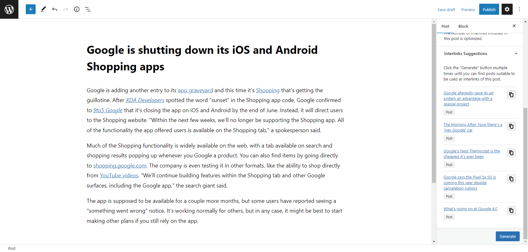 Interlinks Manager Review: best internal linking Plugin for WordPress?