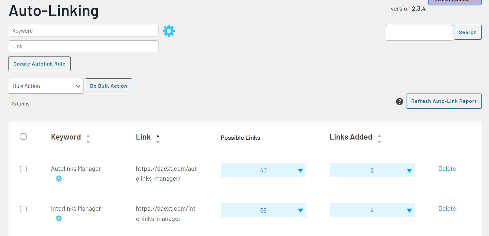How to intelligently create Automatic Links on WordPress