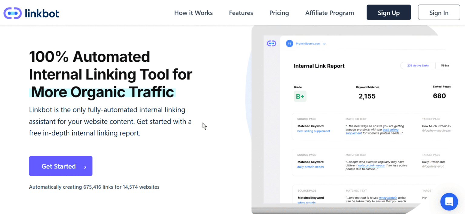 LinkBot — Automate Internal Linking With AI (Reviewed)