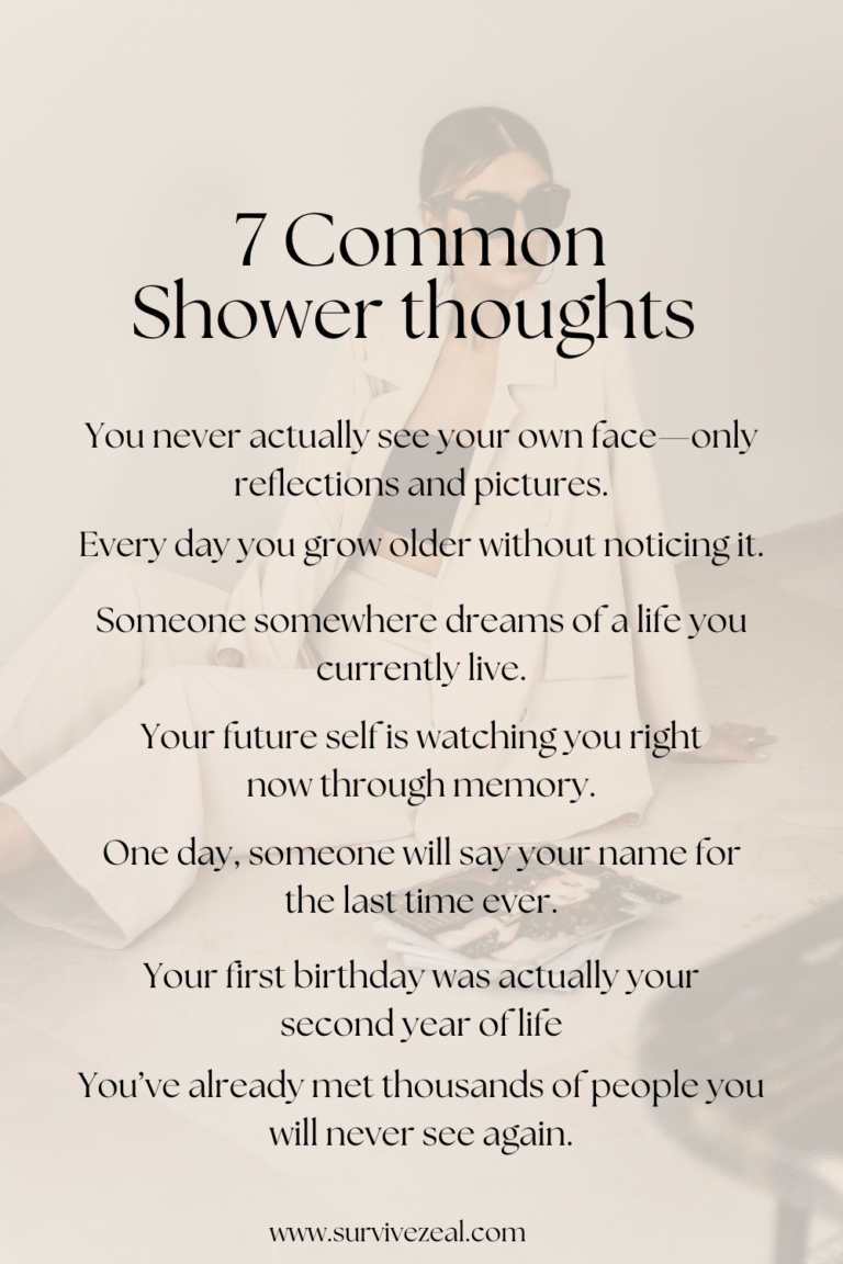 Shower Thoughts: 50+ Mind-Blowing Ideas That Will Make You Question ...